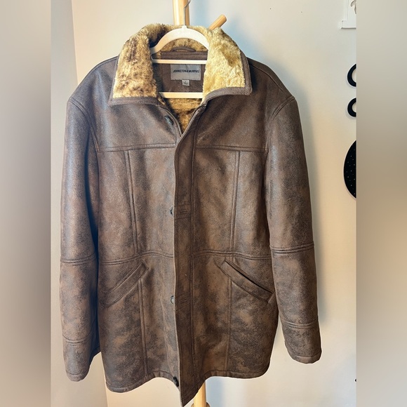 Johnston & Murphy | Jackets & Coats | Johnston Murphy Mens Brown ...